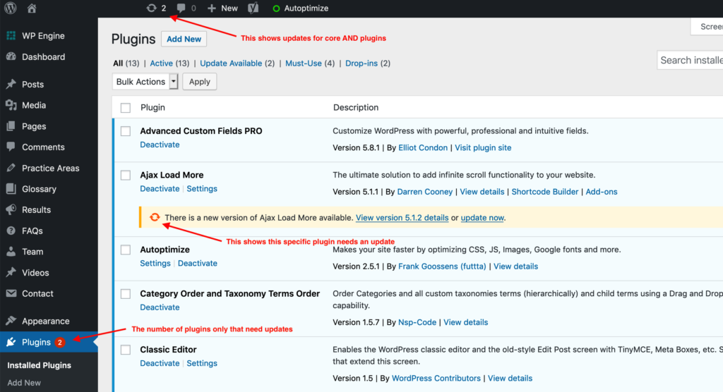 Guide: WordPress Admin Walkthrough | Studio Simpatico