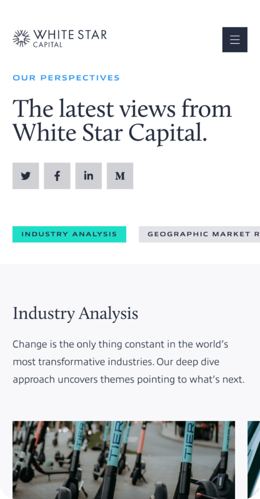 White Star Capital - Studio Simpatico