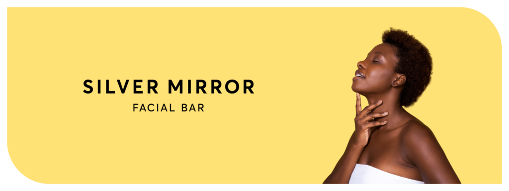 Silver Mirror Facial Bar - Studio Simpatico