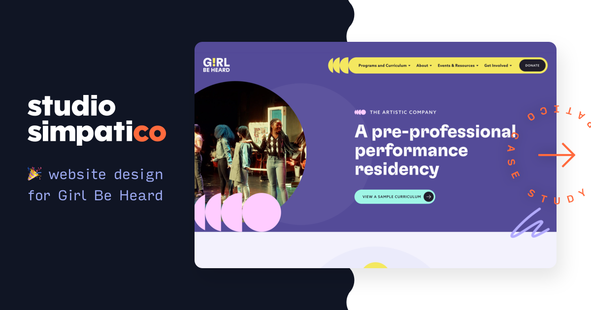 Girl Be Heard - Studio Simpatico